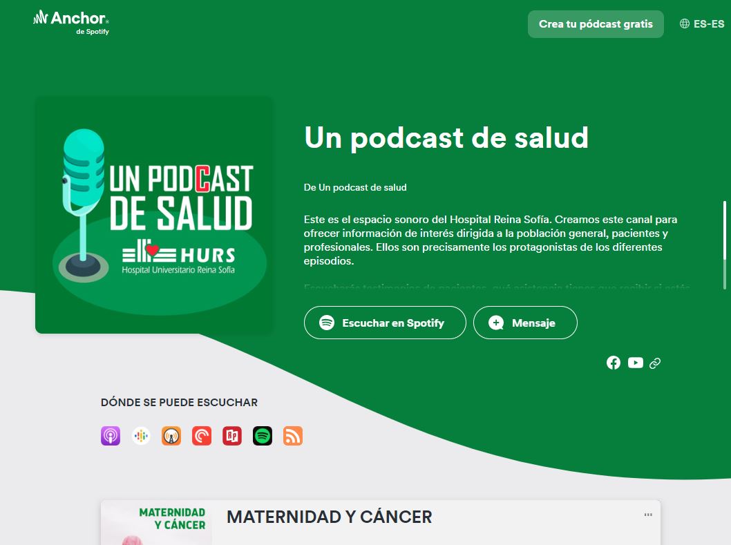 Comienza la nueva temporada de Un Podcast de Salud, el espacio sonoro ...